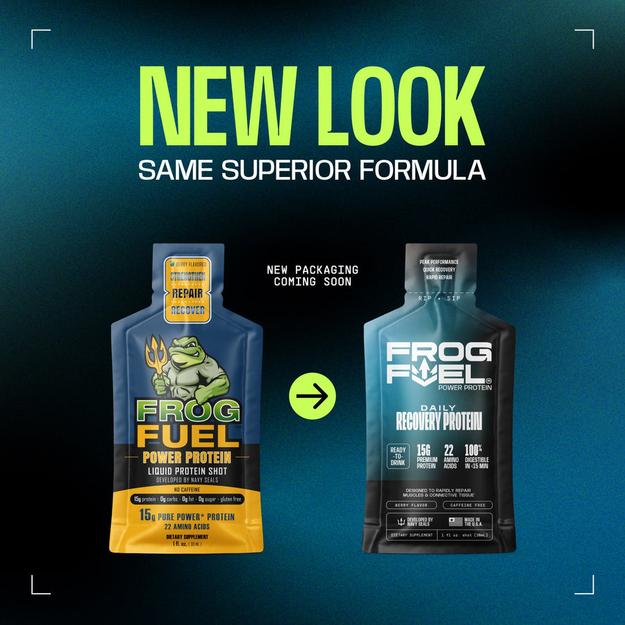 Liquid Protein Shots & Pre-Workout | Frog Fuel