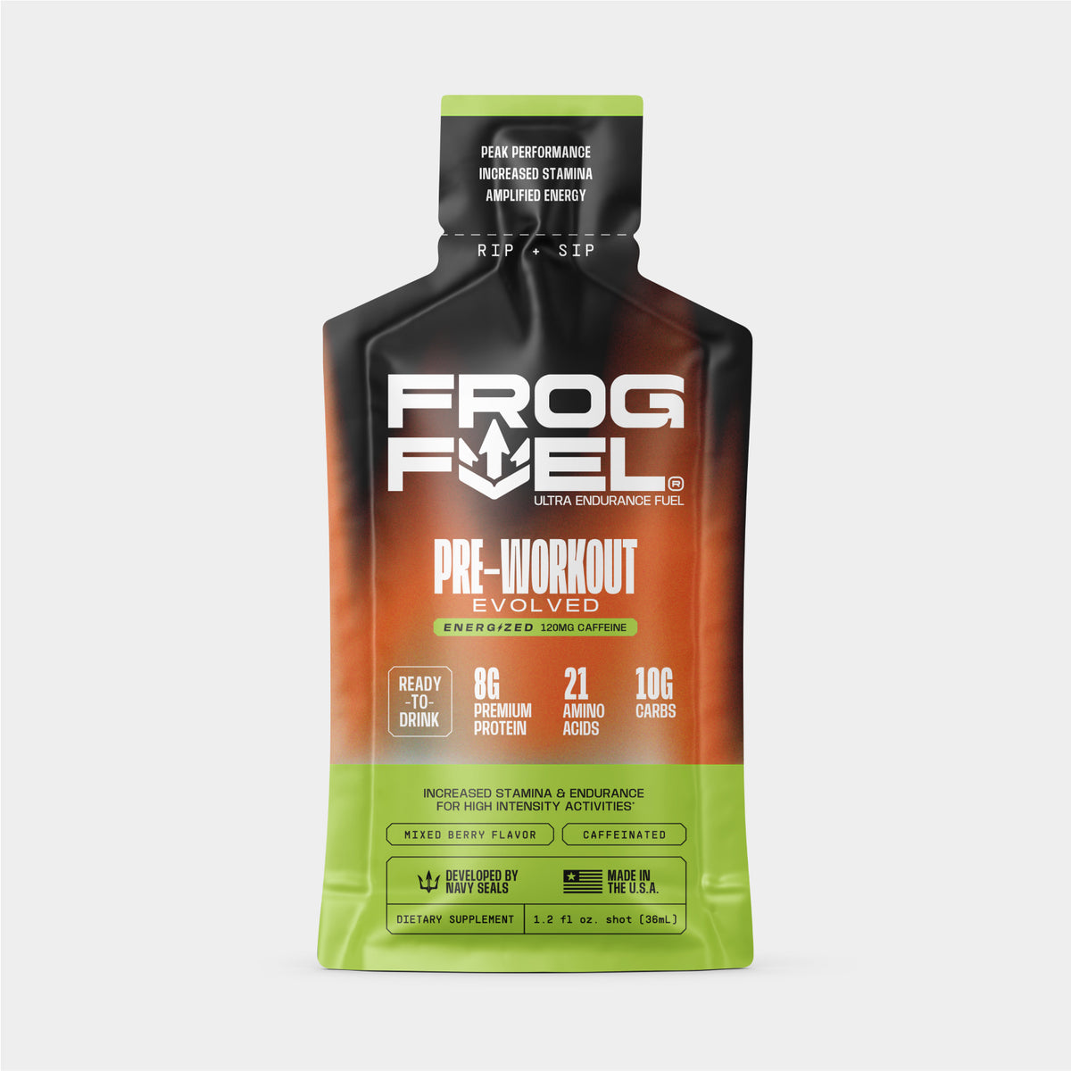 Pre-Workout Sports Energy Gel | Frog Fuel