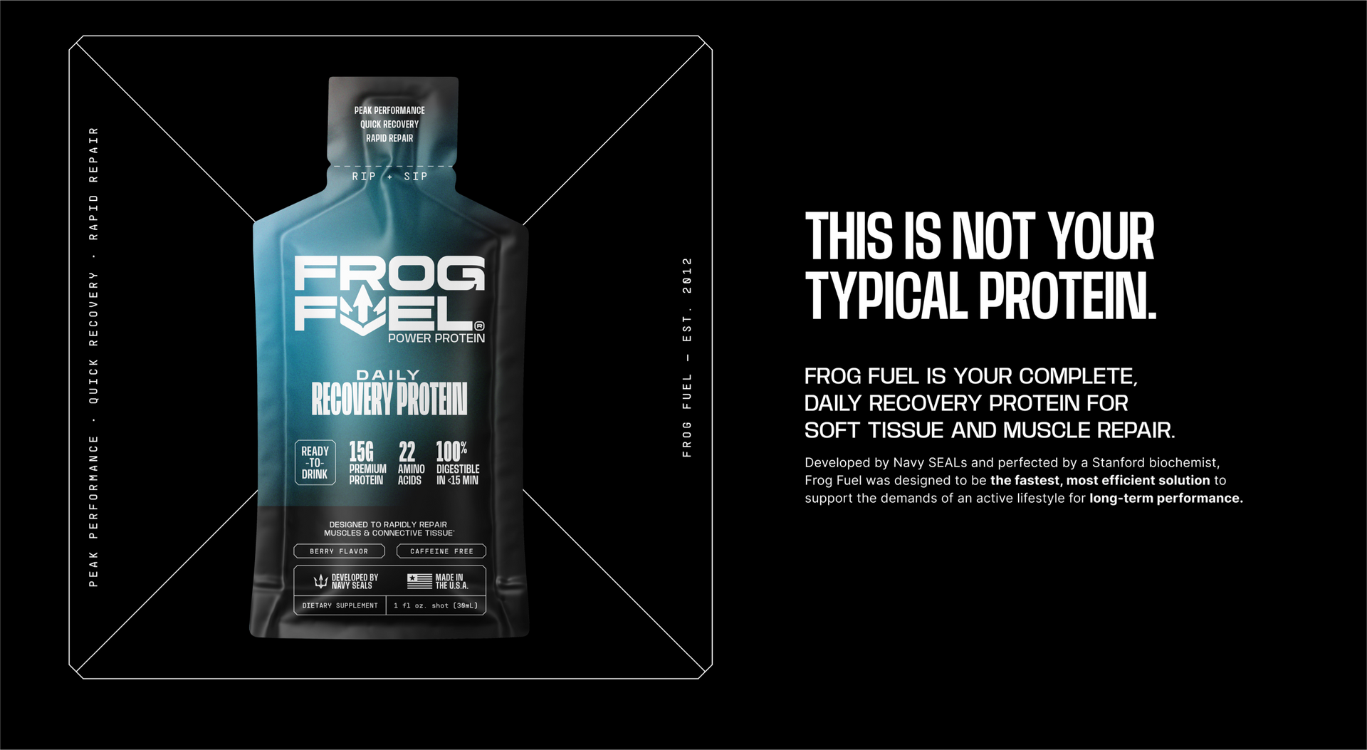 Nano Hydrolyzed Protein Supplements & Drinks | Frog Fuel